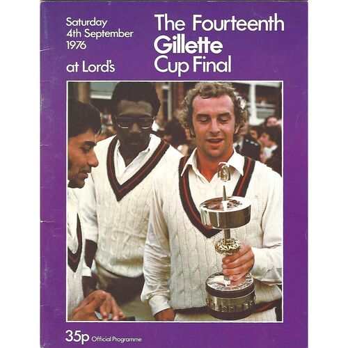 Cricket | Bob's Sporting Memorabilia | Buy Sporting Programmes ...