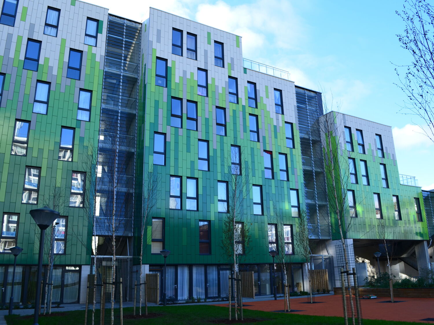 Case studies | jamesandtaylor limited | Terracotta Tile Facade | Facing ...