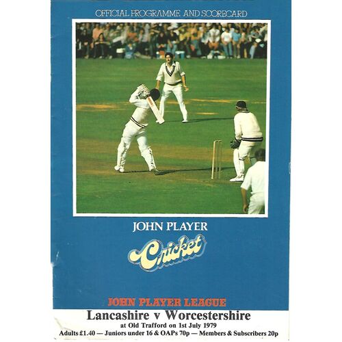 Worcestershire County Cricket Programmes/Scorecards | Bob's Sporting ...