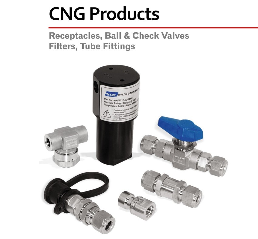 CNG Components Infographic | HYLOK UK INSTRUMENTATION VALVES AND FITTINGS