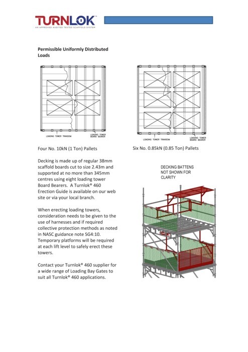 Scaffold Loading Bay Towers | Portway Scaffold
