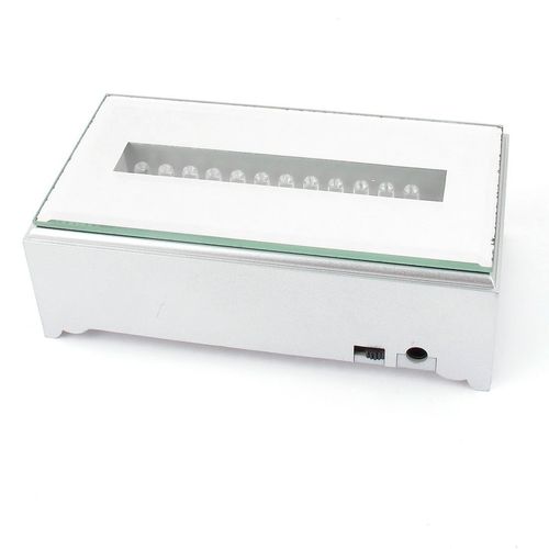 Rectangle 12 LED Light Display Base Stand Holder 140x70x40mm | 3D ...