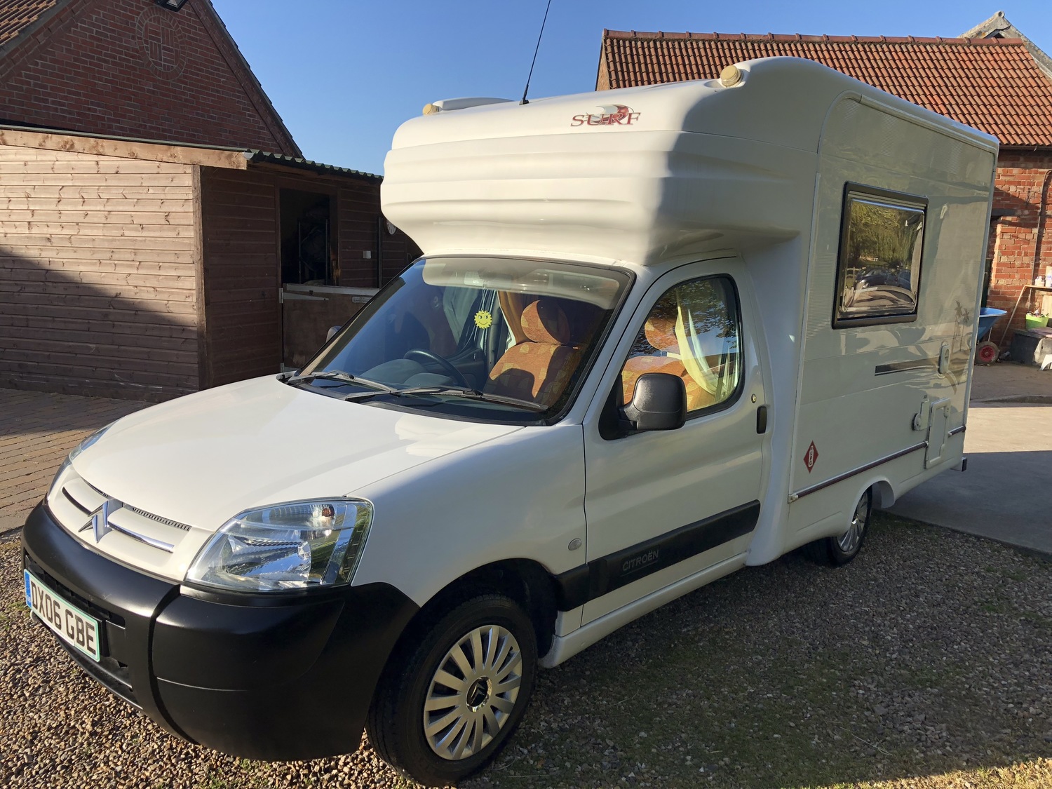 Nu Venture Surf 2 Berth Motorhome Camper Van - 2006 Citroen Berlingo 1 ...