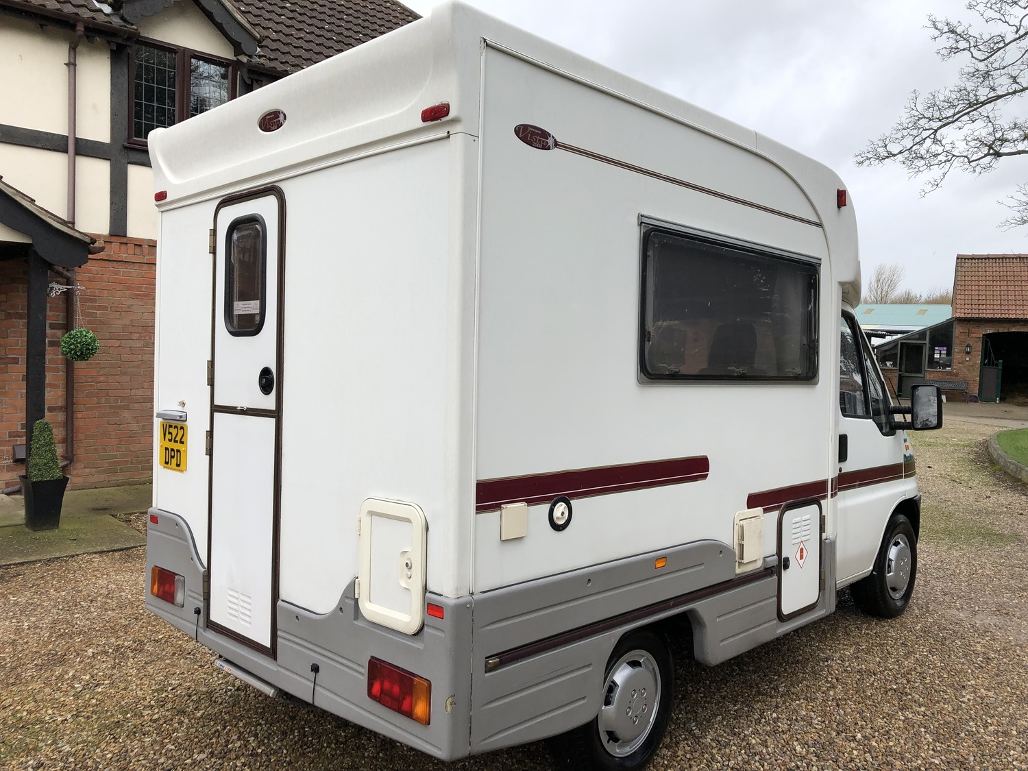 Autocruise Vista 2000 Super Compact 4.8m 2 Berth Motorhome Fiat Ducato ...