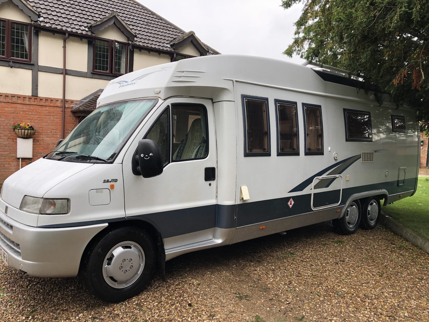 Hobby 700 Motorhome Fixed Bed 5 Berth Tag Axle 4.5t RHD Fiat Ducato 2.8 ...