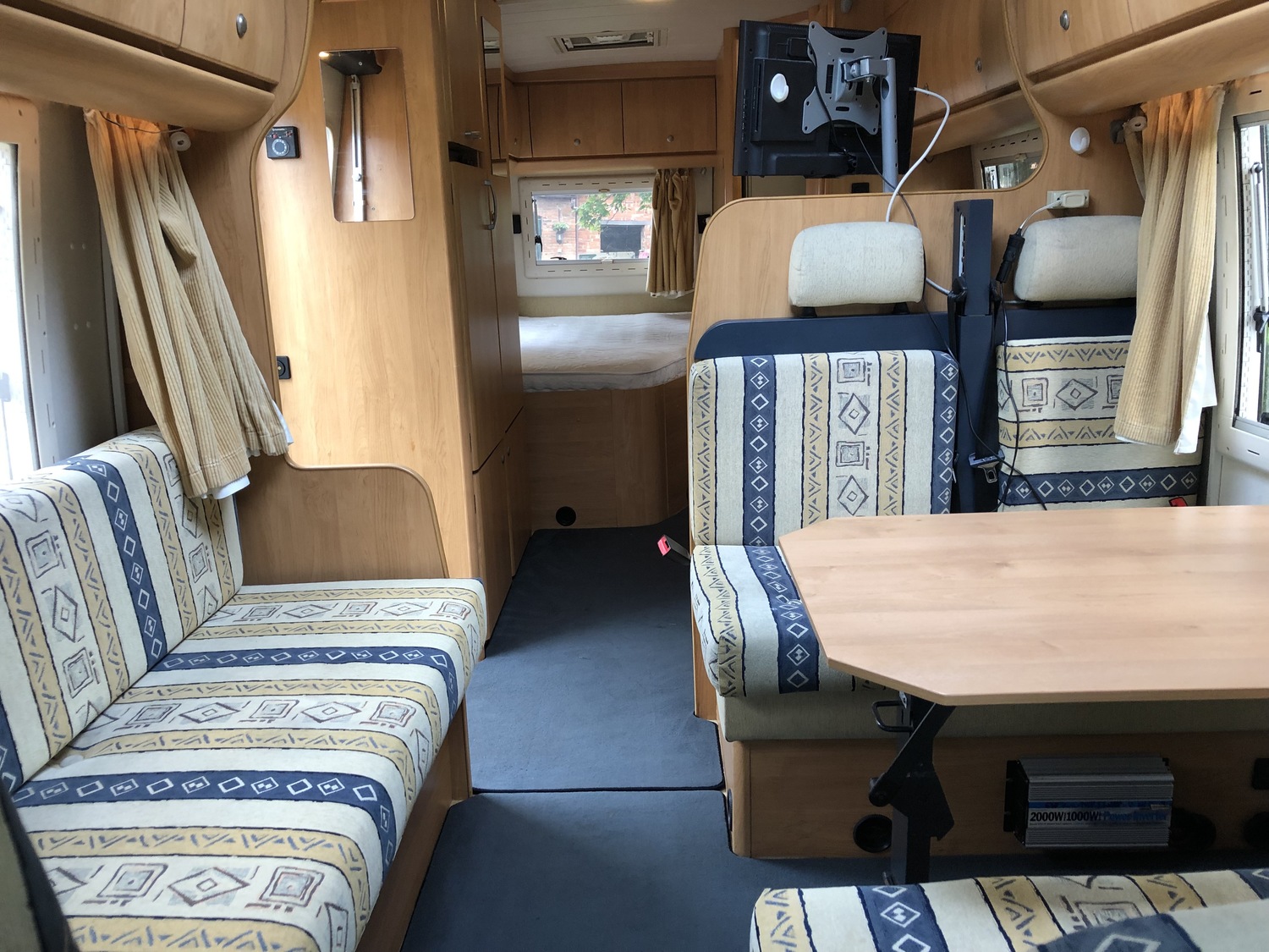 Hobby 700 Motorhome Fixed Bed 5 Berth Tag Axle 4.5t RHD Fiat Ducato 2.8 ...