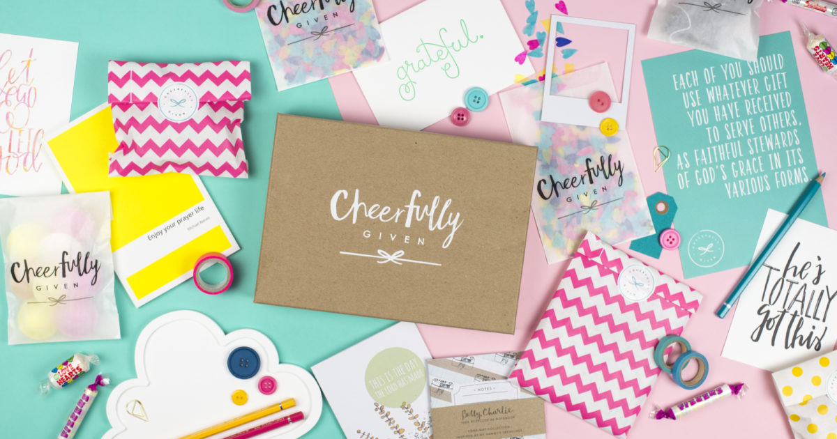 Creative Christian gifts from UK designers & makers | Cheerfully Given