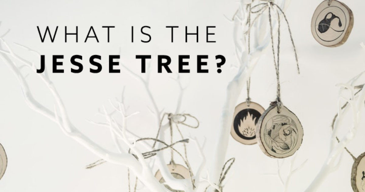 The Jesse Tree: Advent Tree Ornaments Centred on… | Cheerfully Given