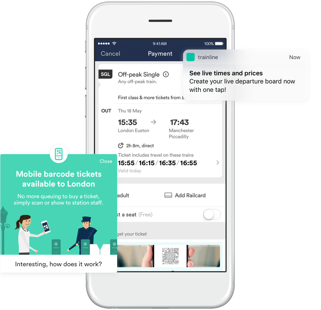 Trainline App Check Train Times Book Tickets Save Time Money