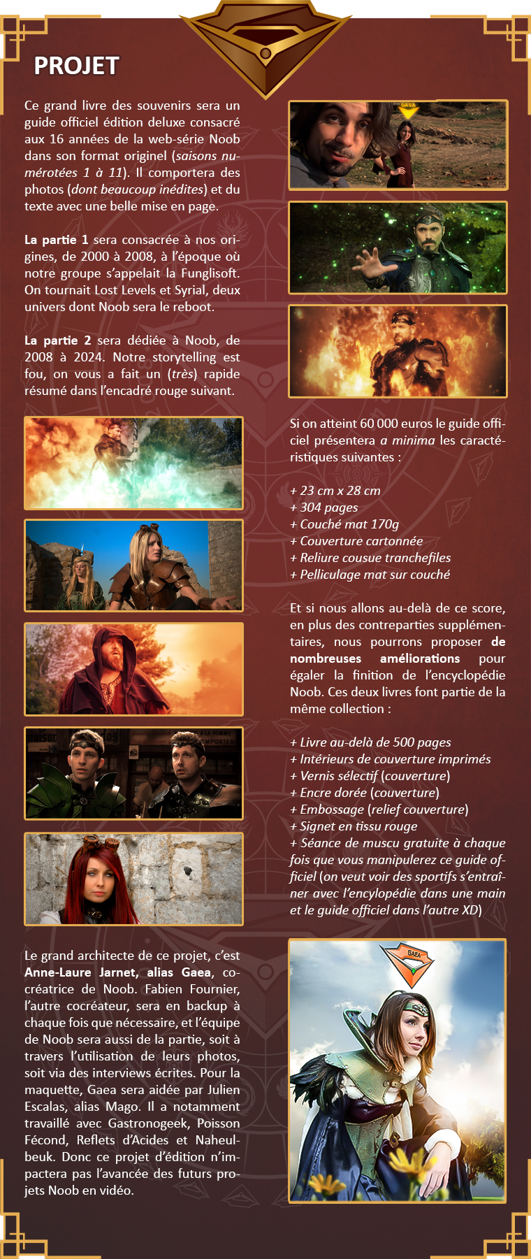 Noob, le livre des souvenirs ! - Ulule