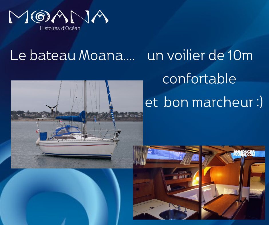 Naviguez à bord du voilier Moana