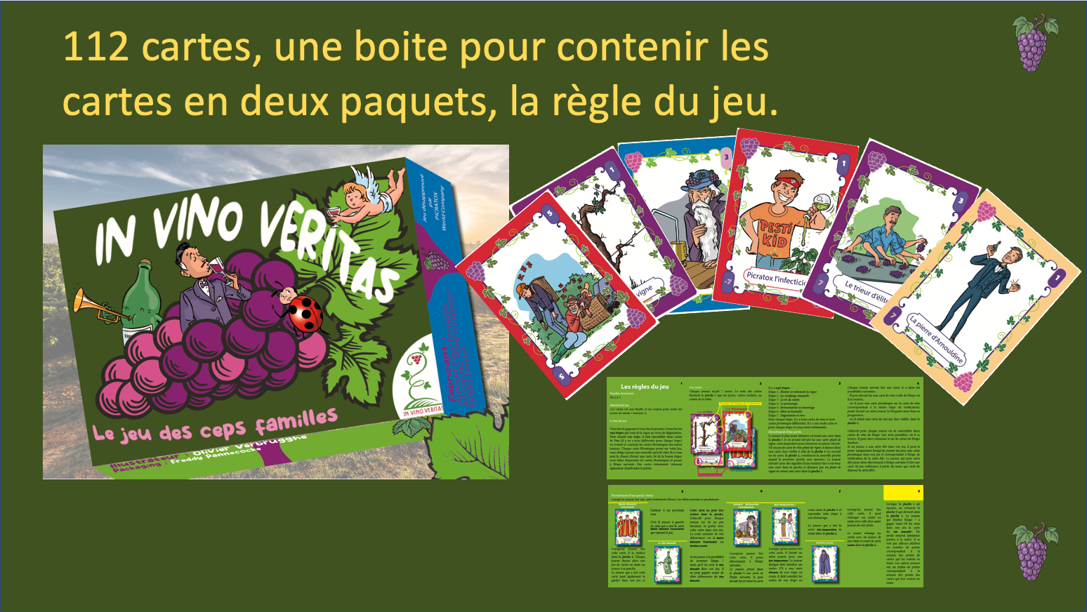In Vino Veritas - le jeu des Ceps Familles