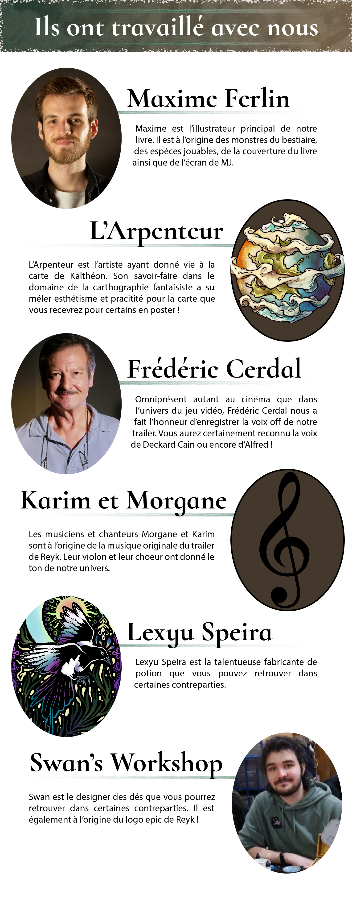 REYK - Le Jeu de Rôle - Ulule