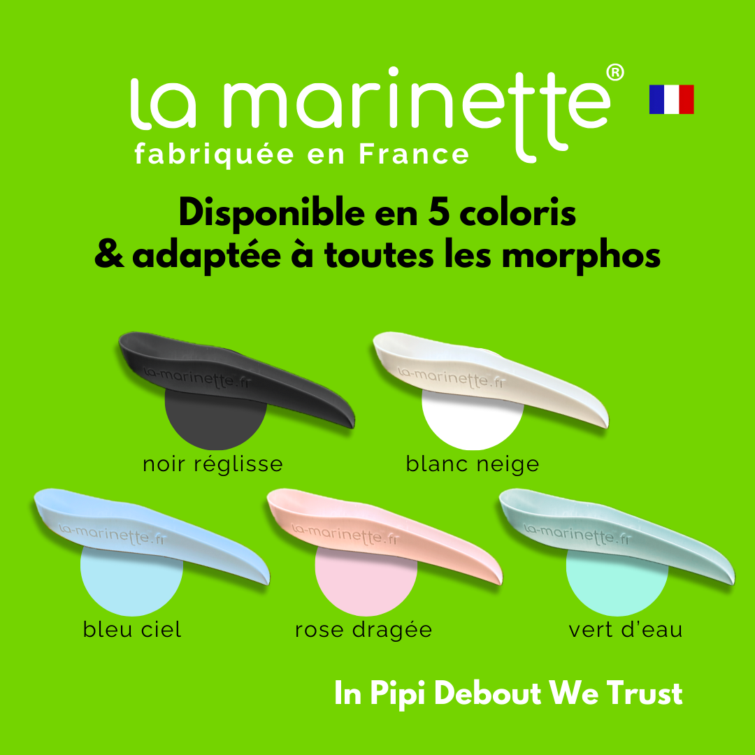 Pipi debout sans se déshabiller avec la marinette®,