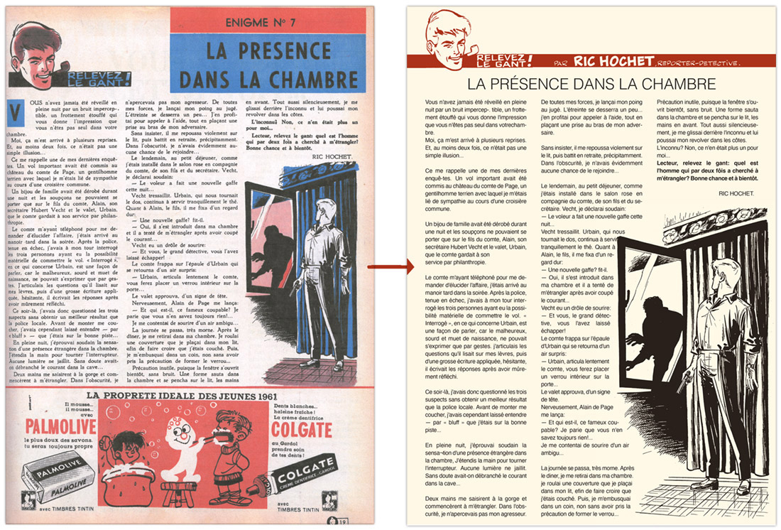 LES ENIGMES DE RIC HOCHET T2