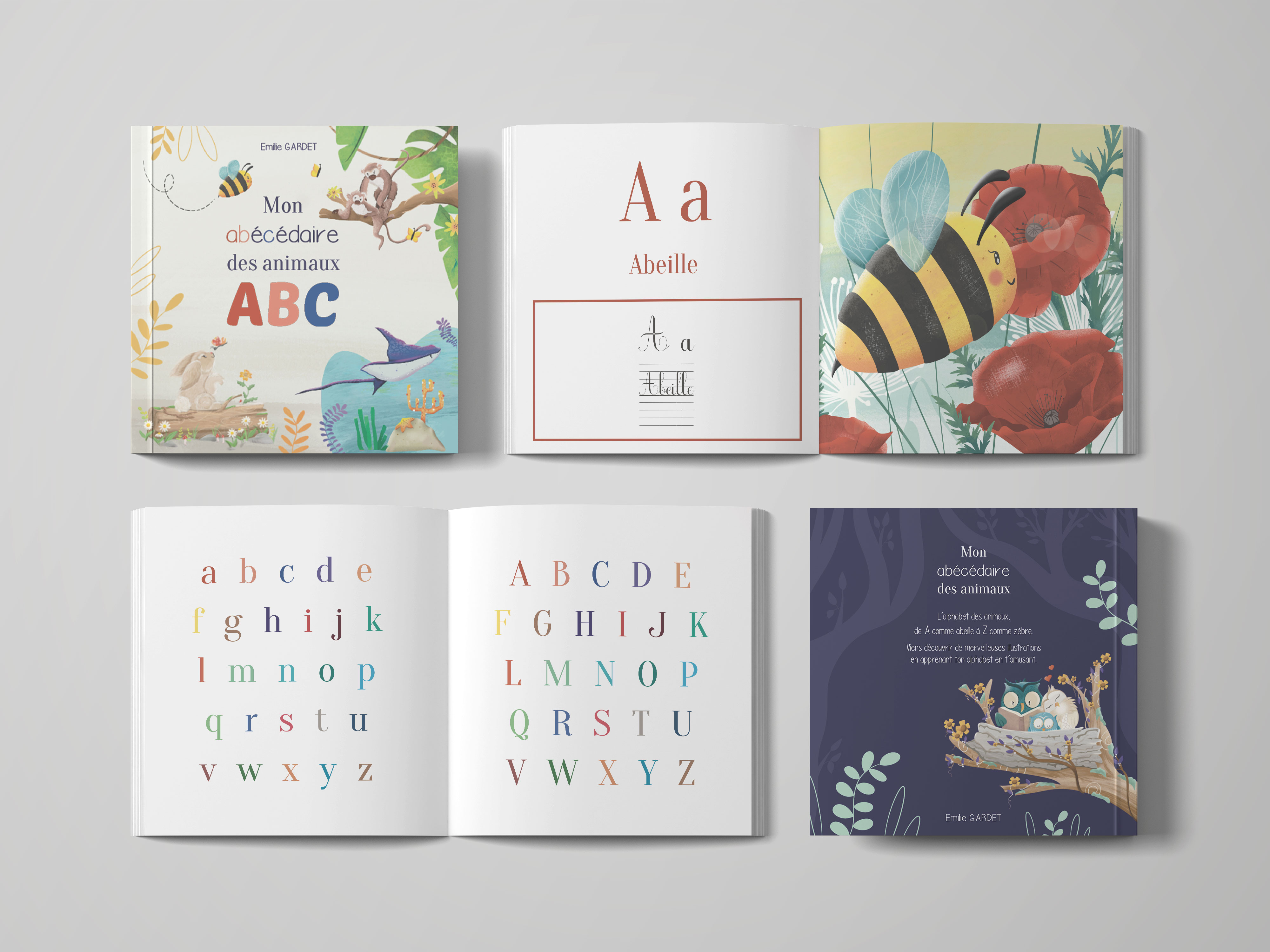 Livre pour enfants : Mon abécédaire des animaux