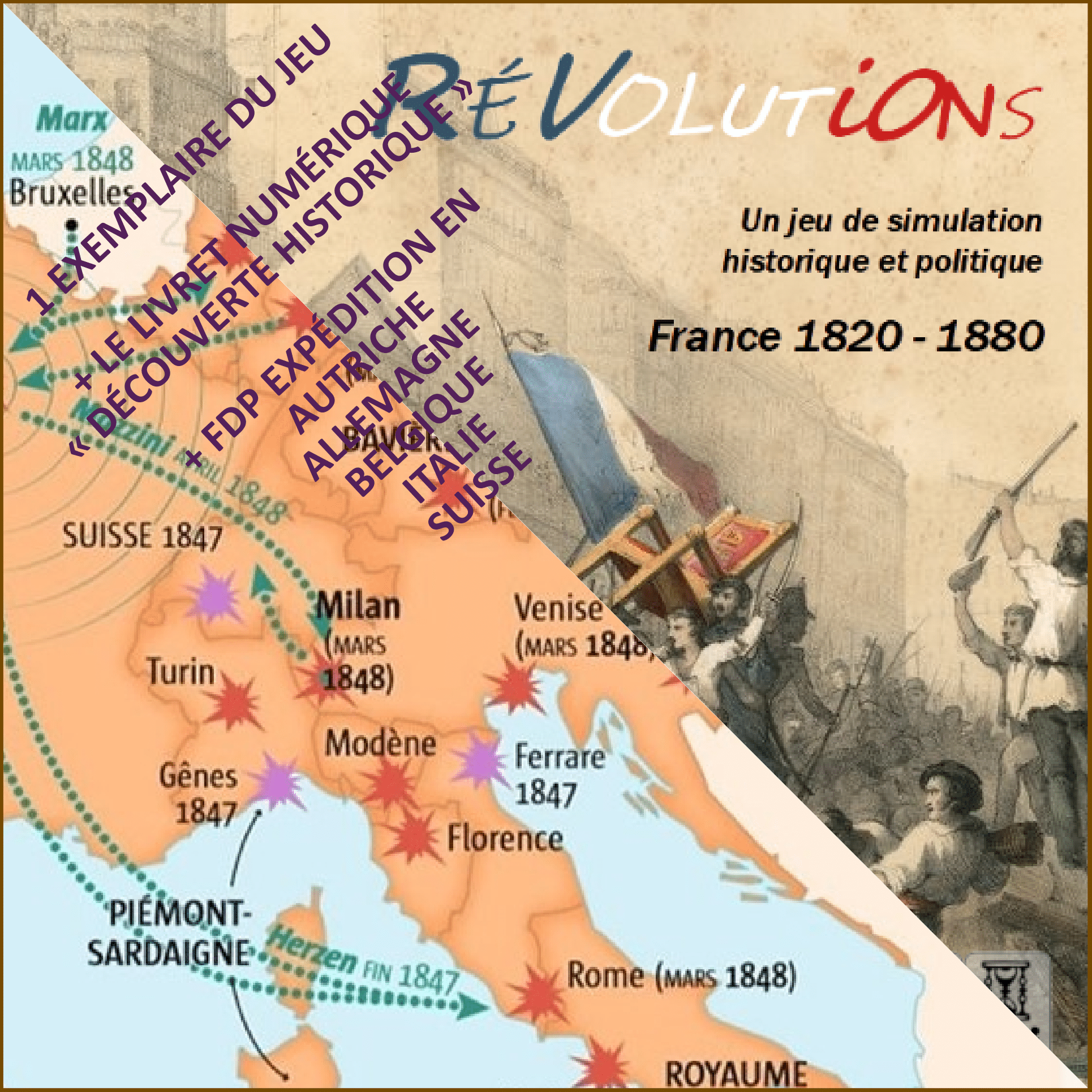 REVOLUTIONS - FRANCE 1820-1880 - Ulule