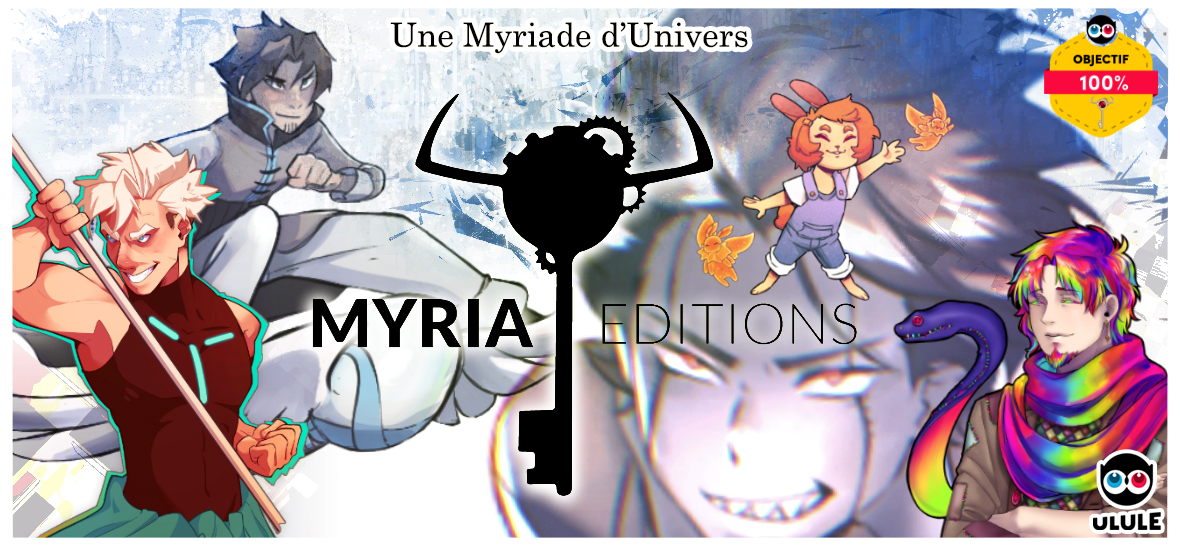 Myria, la maison d'édition enrichie et connectée - Ulule