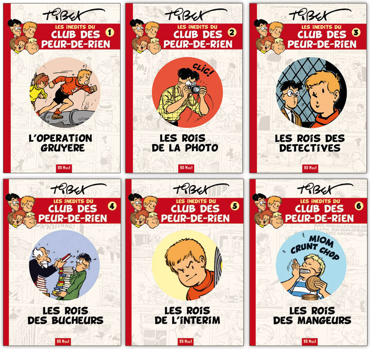 3ème série des inédits du Club des "Peur-de-rien"