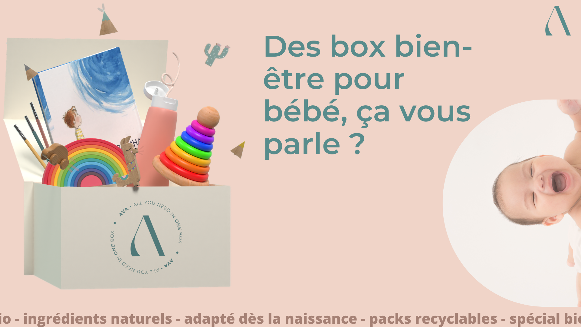 Ava, la box mensuelle pour bébé ! 👶🍼