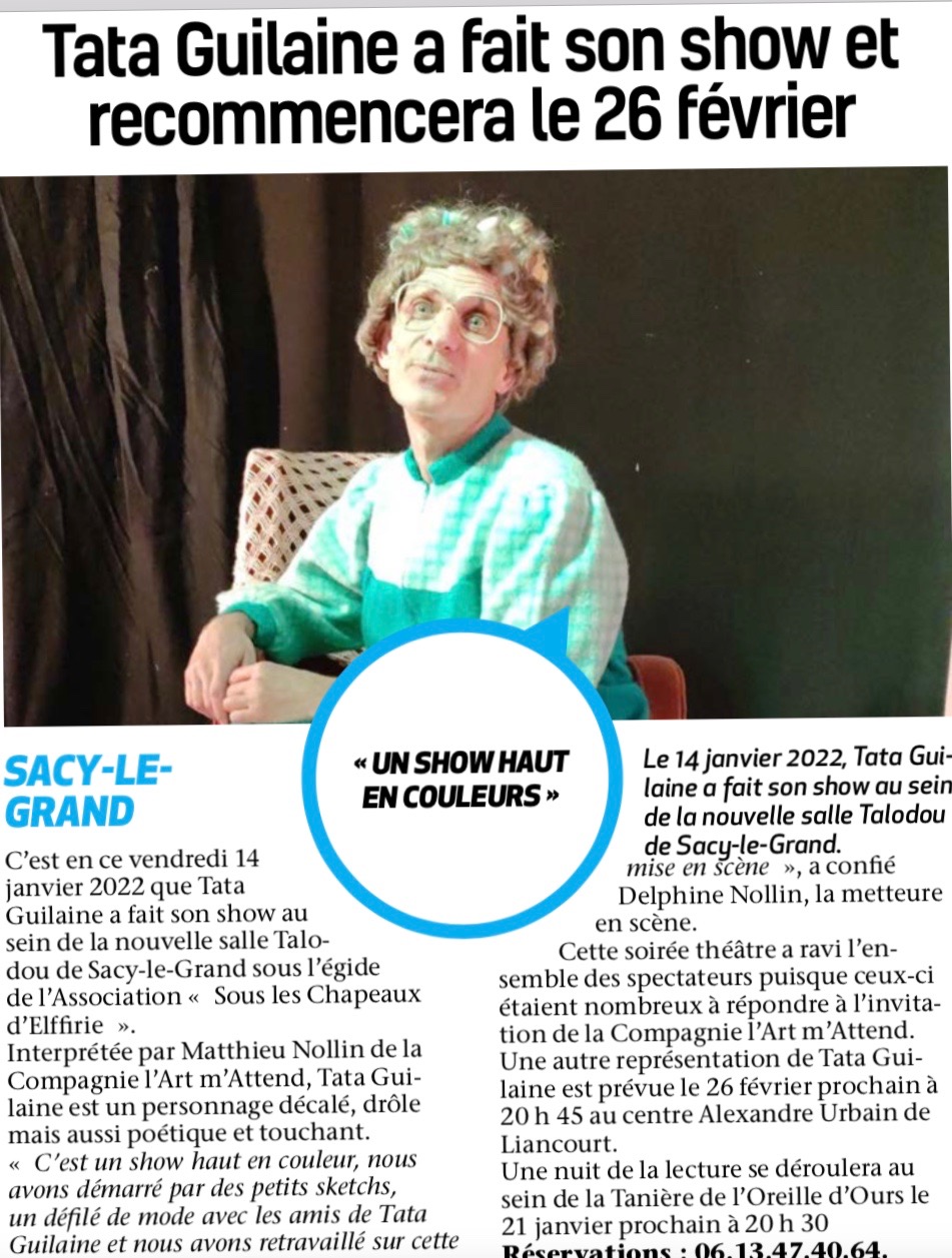 Tata Guilaine's show - Ulule