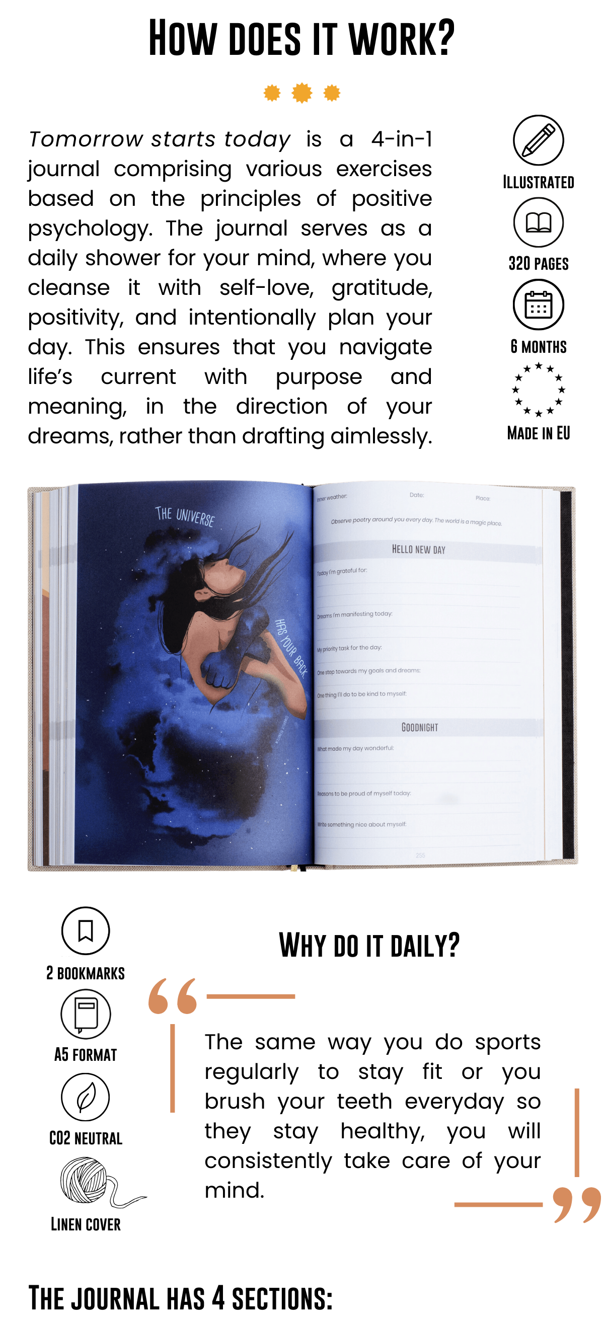 A guided journal to a fulfilled and intentional life!