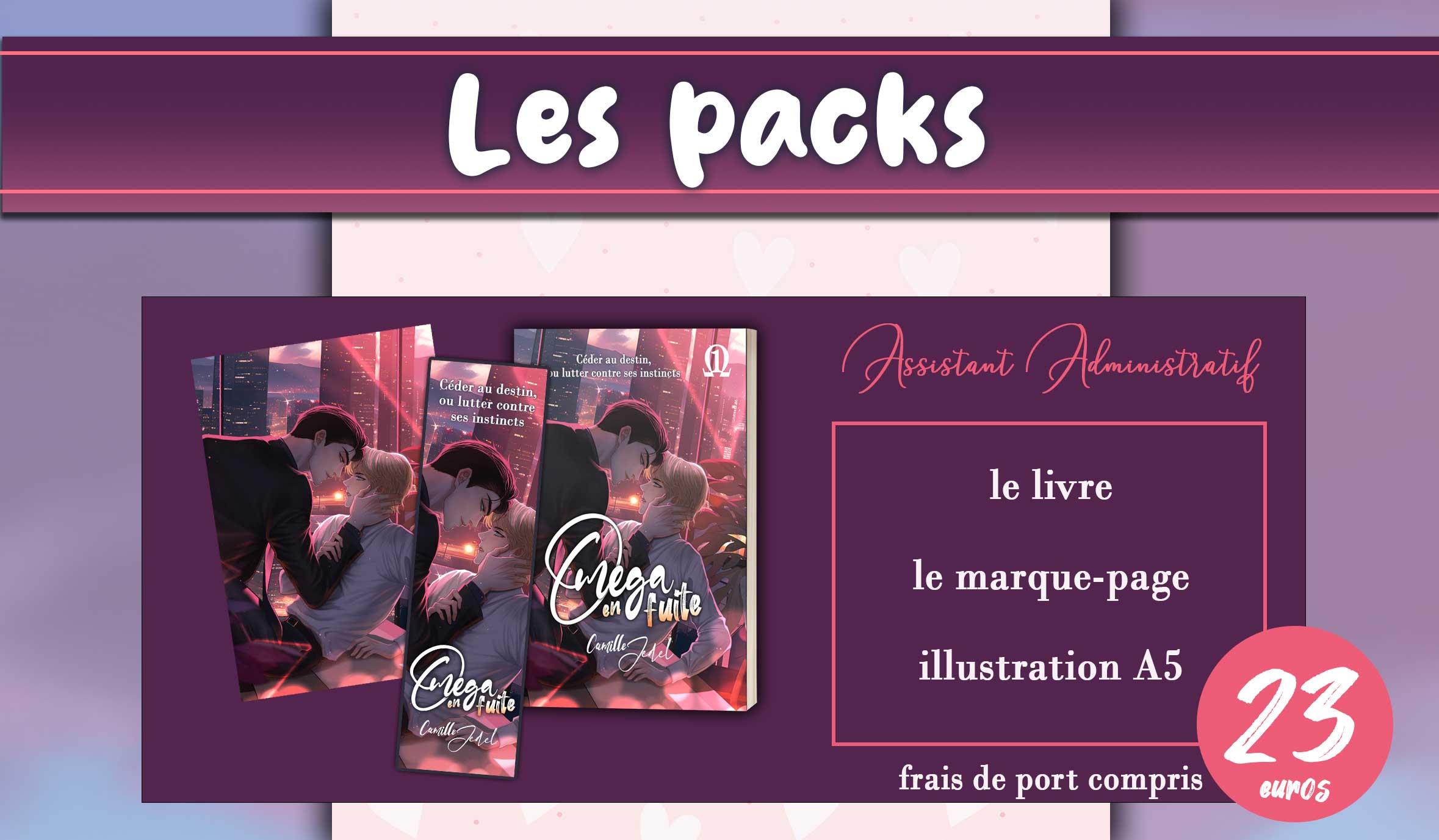 Oméga en fuite - une romance omegaverse