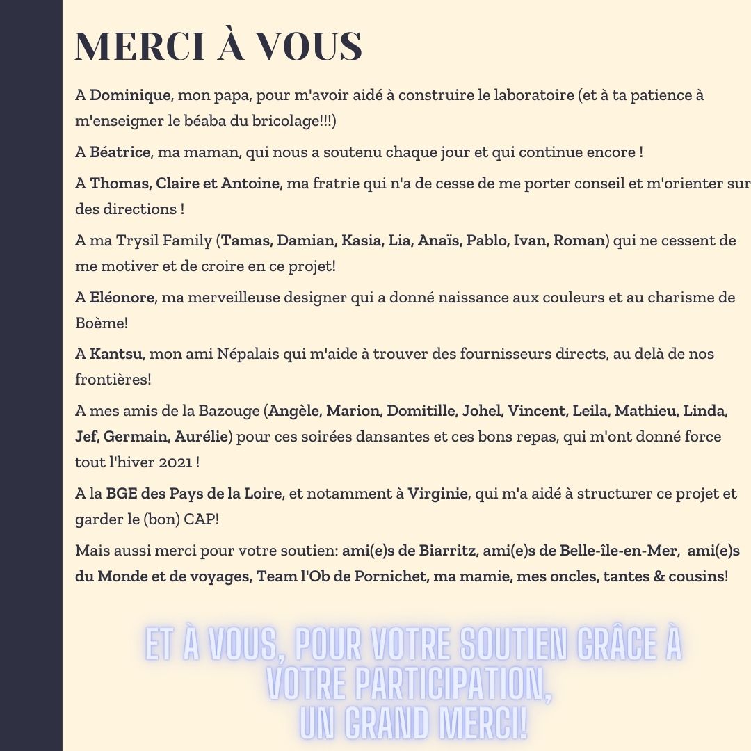 Boème: Cosmétiques du monde à la Française - Ulule