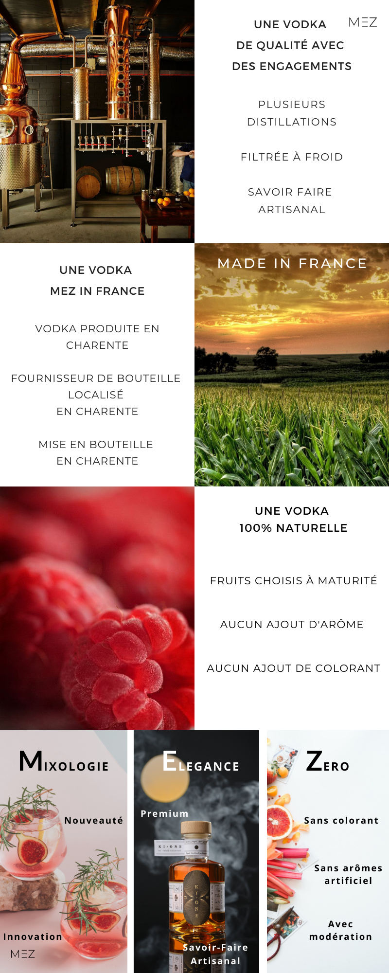 MEZ - LA VODKA FRANÇAISE AROMATISÉE 100% NATURELLE