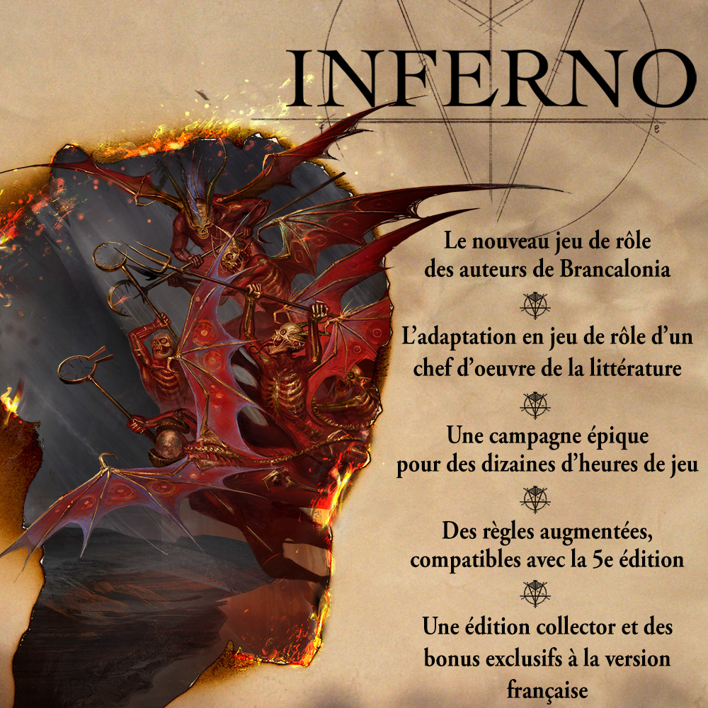 Inferno - Le Guide de l'Enfer de Dante