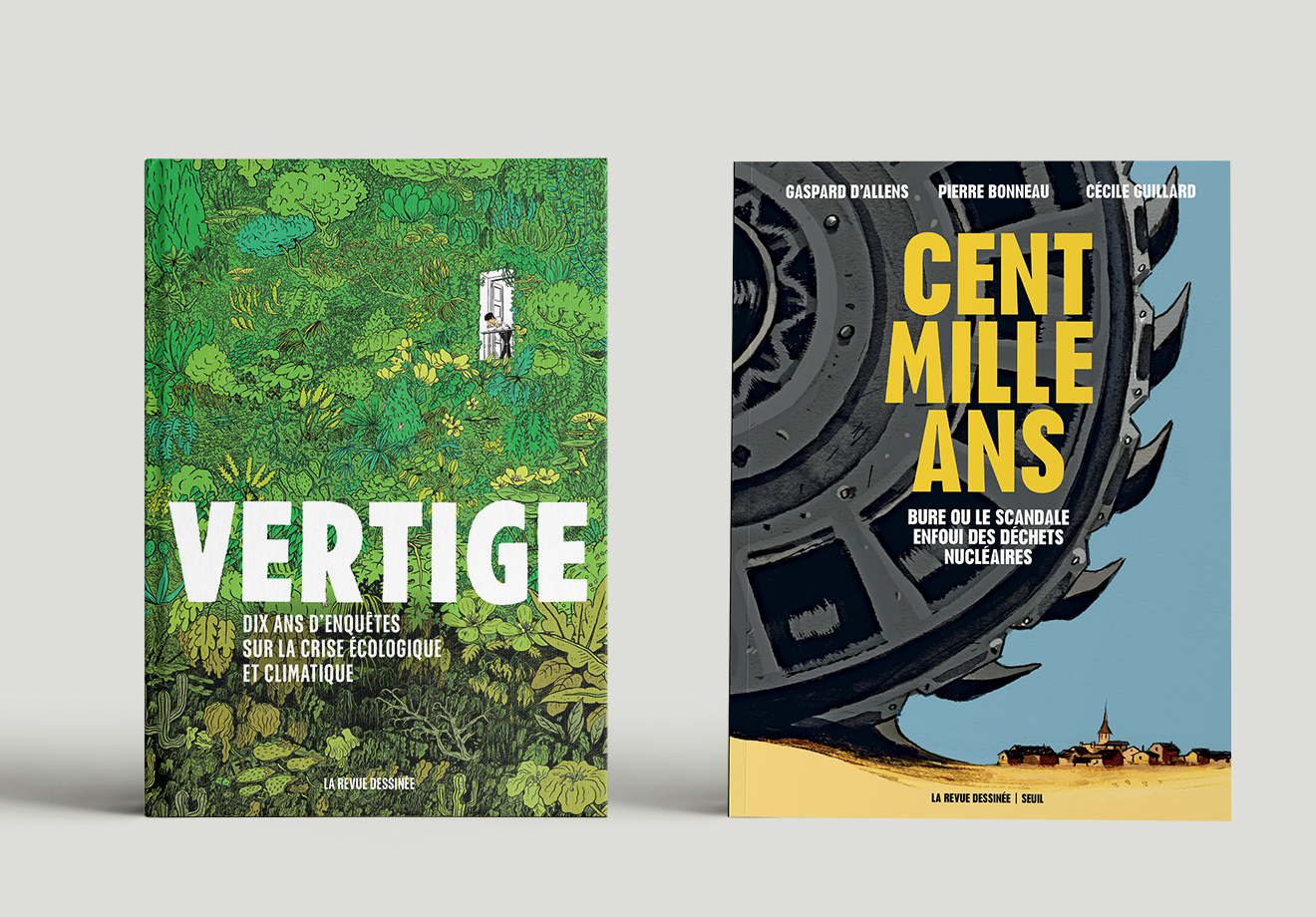 J-0 😱 ! VERTIGE, l'album des 10 ans de La Revue Dessinée - Ulule