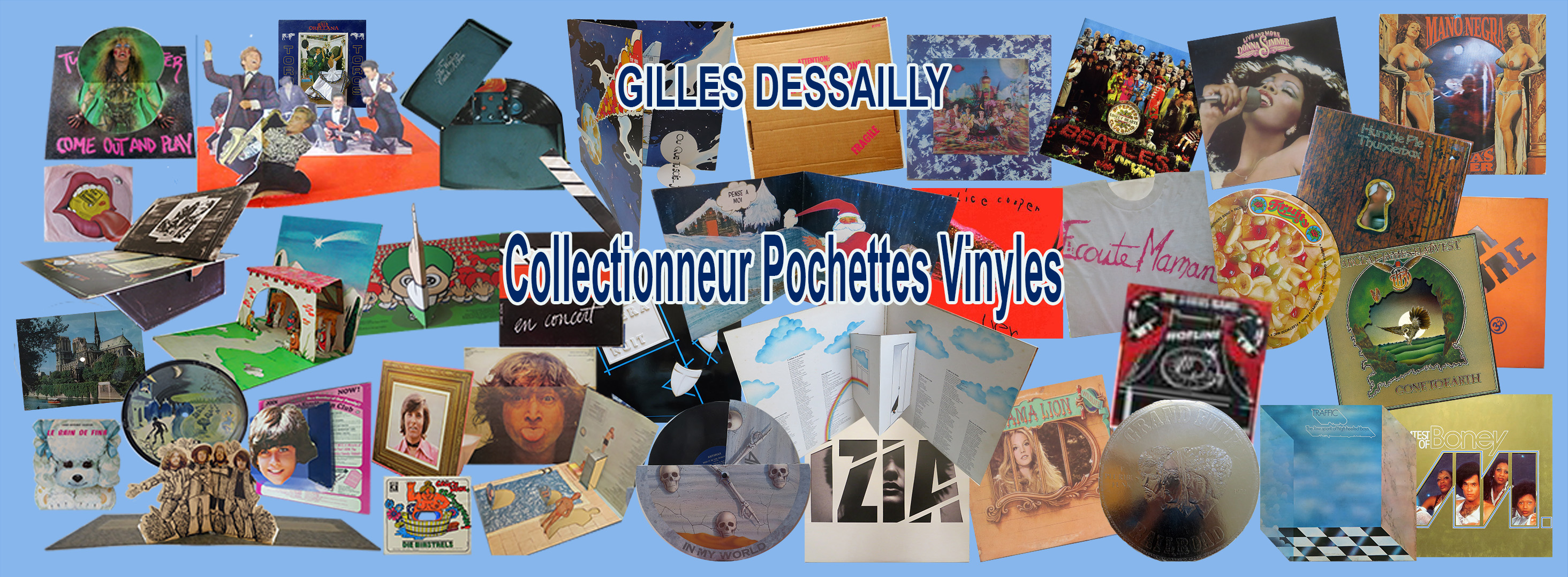 Création d'une Galerie de Pochettes Vinyles. - Ulule