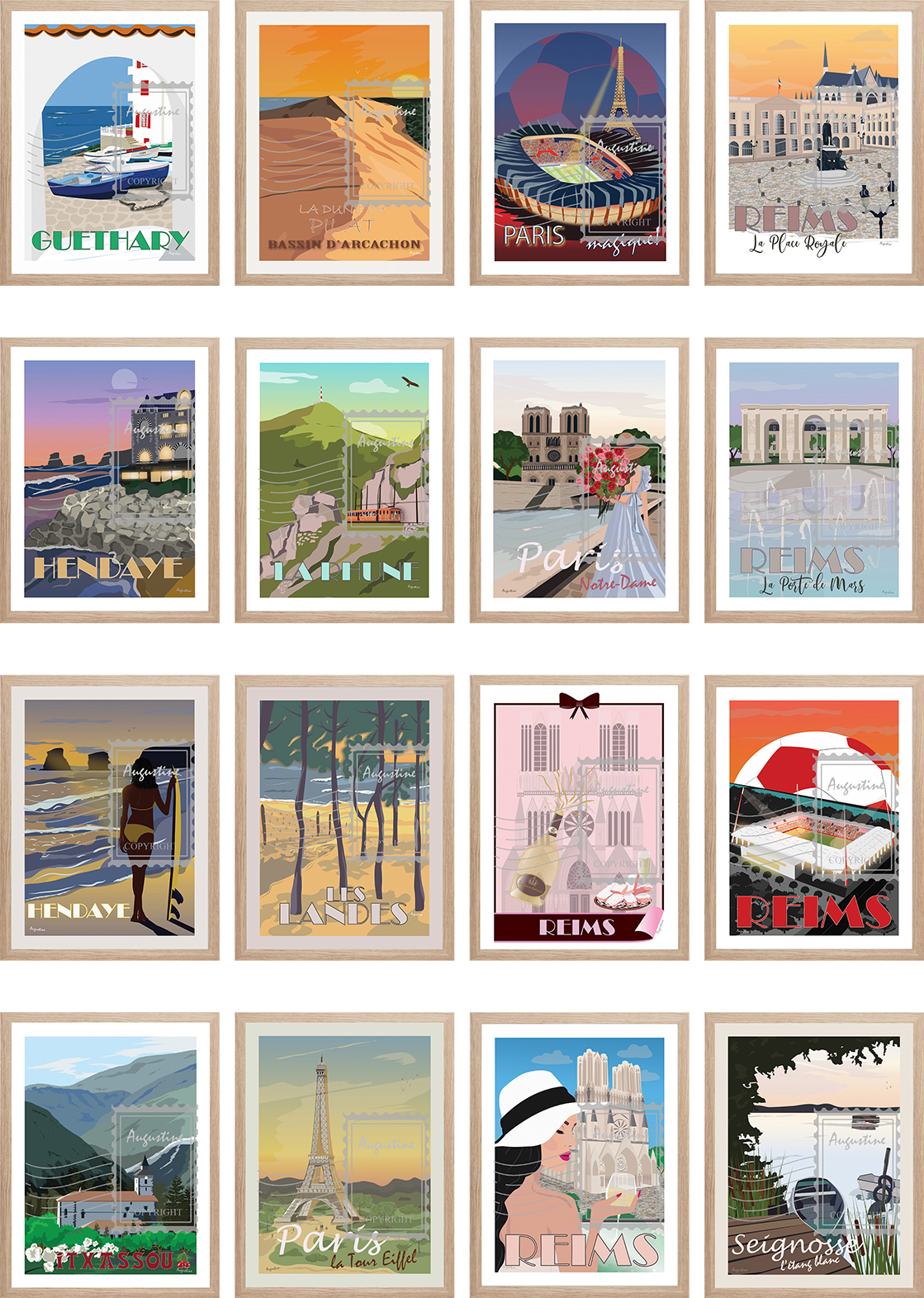 Affiches vintage et décoratives