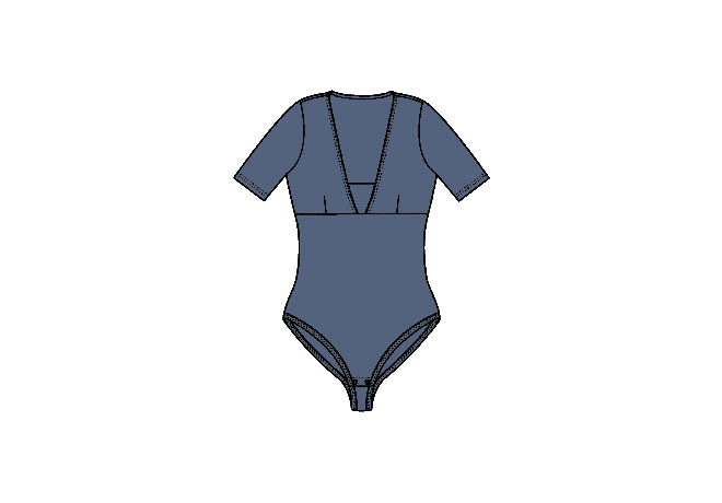 Body en coton fabriqué en France