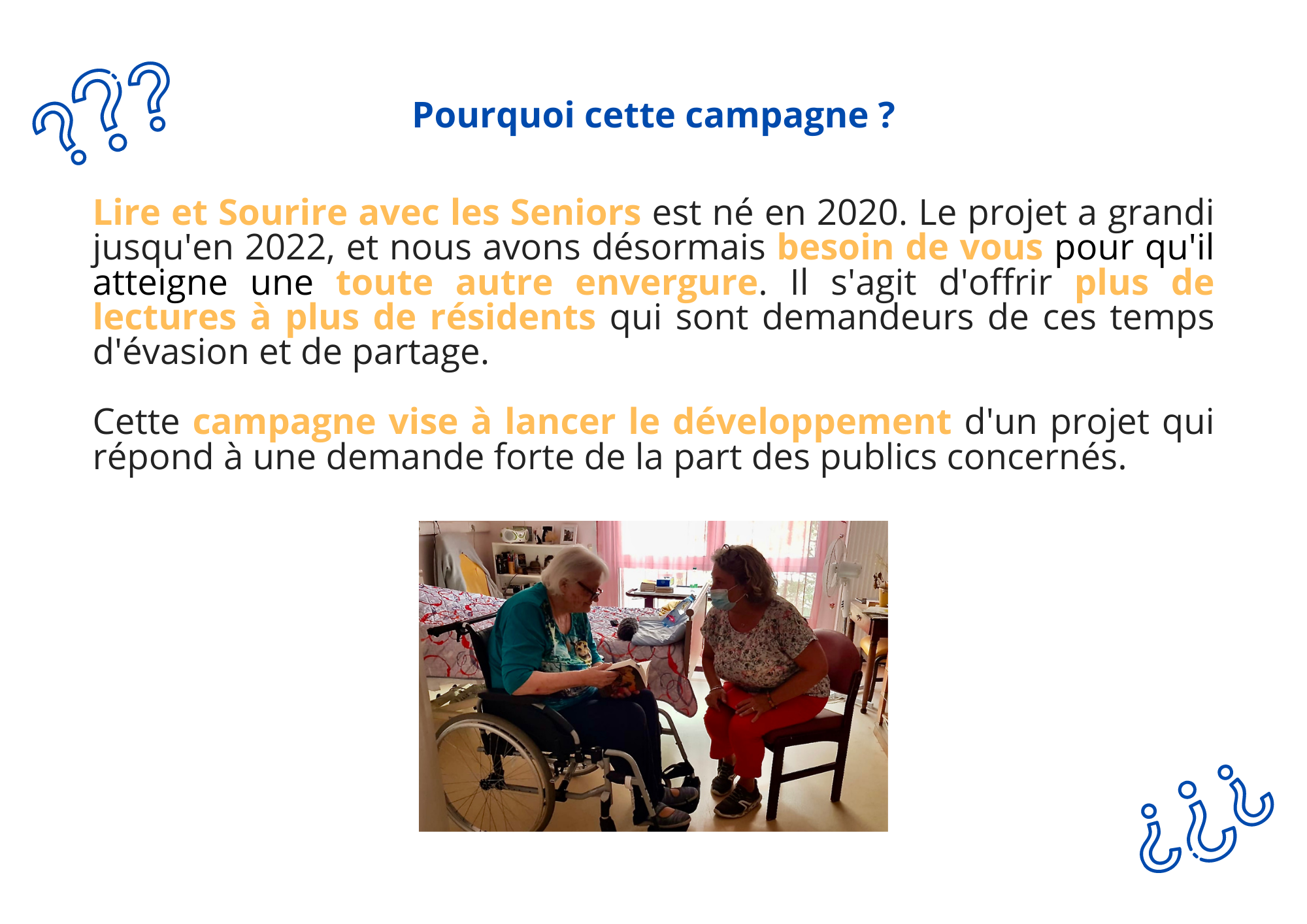 Rompre l'isolement des Seniors par des lectures à voix haute