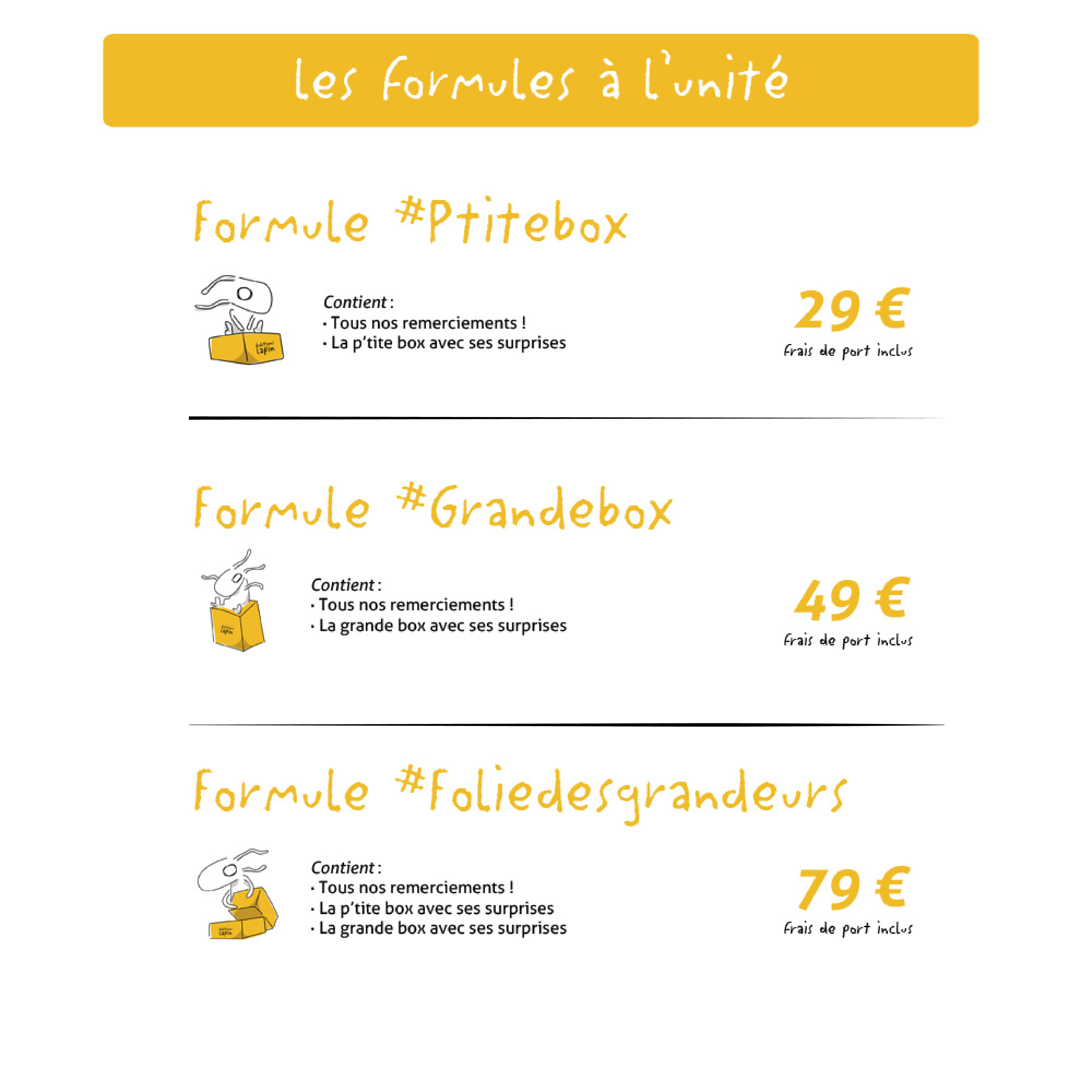 Les boxs lapin ! - Ulule