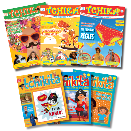 Tchika, le mag des 7-12ans pour l'égalité filles-garçons