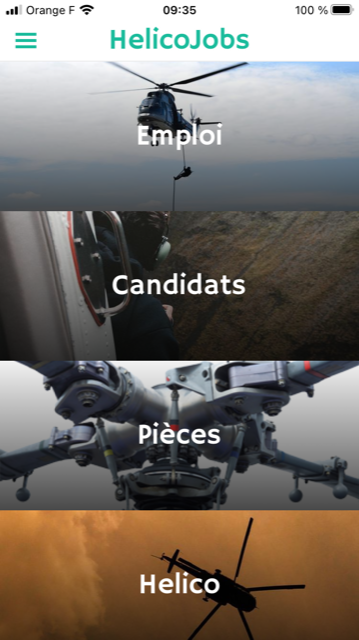 HelicoJobs, application mobile dédiée à l'hélico