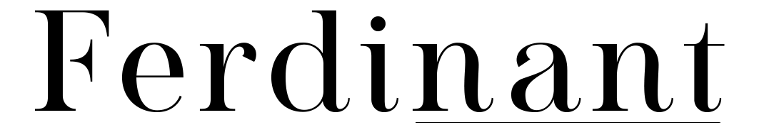 FERDINANT - PREMIER ALBUM - Ulule