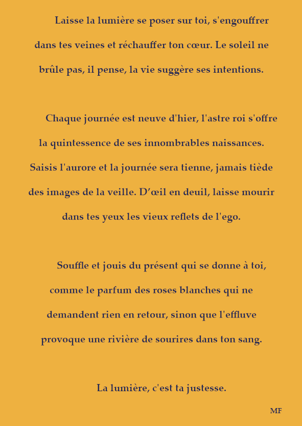 Prévente du livre "Au seuil du jour" - littérature/poésie