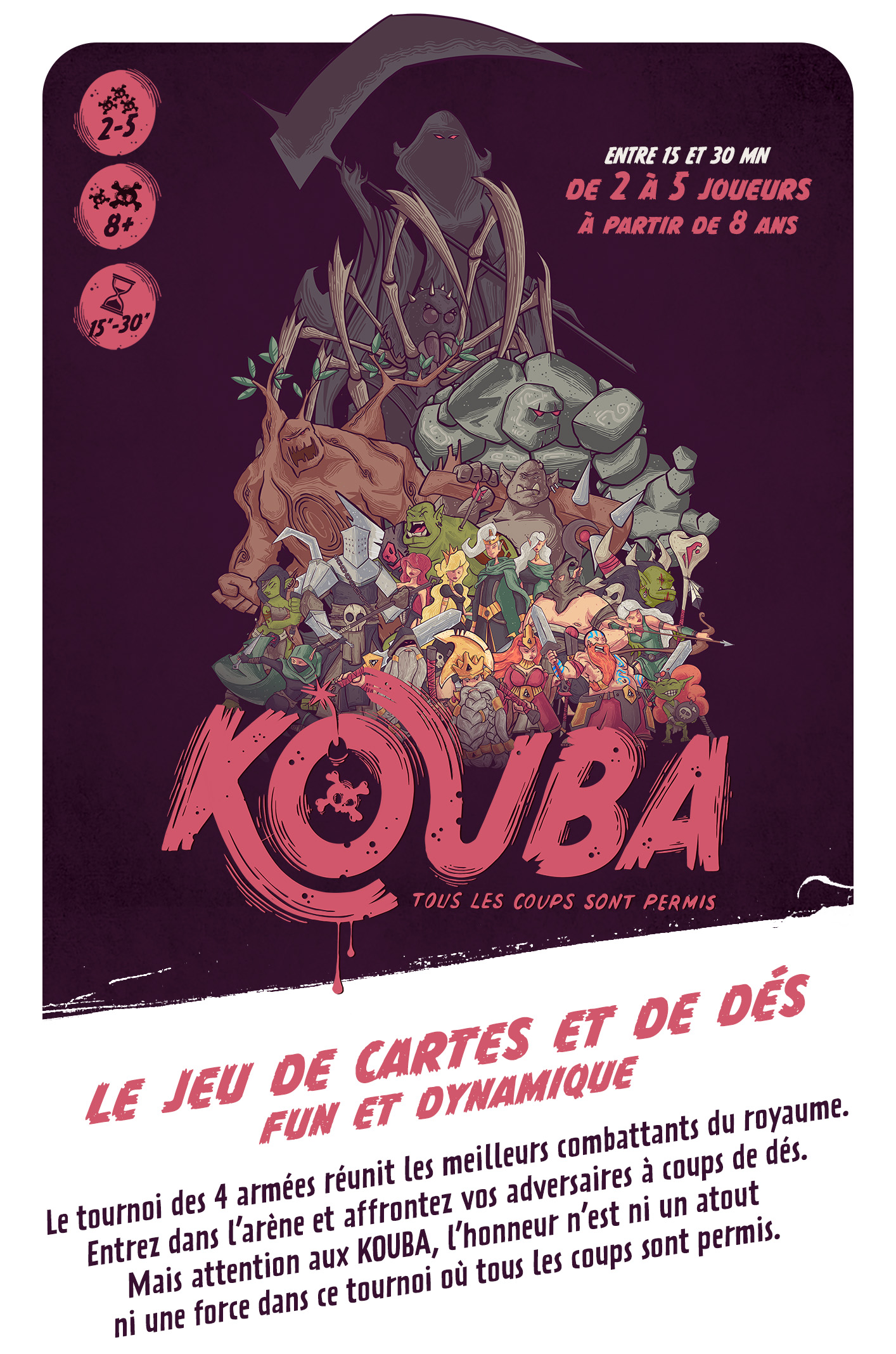 KOUBA le jeu de cartes et de dés épique ! - Ulule