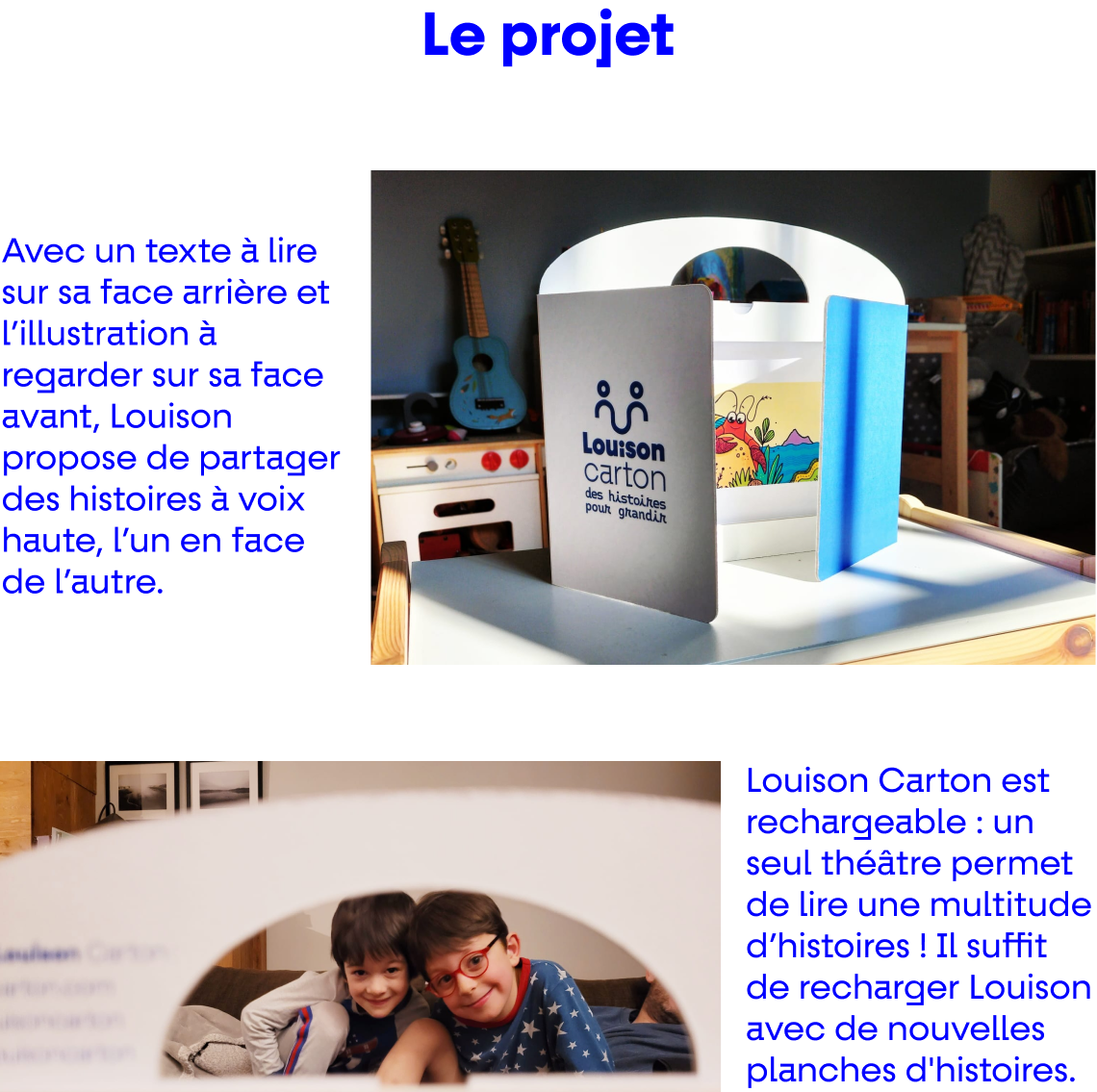 LOUISON CARTON, des histoires pour grandir