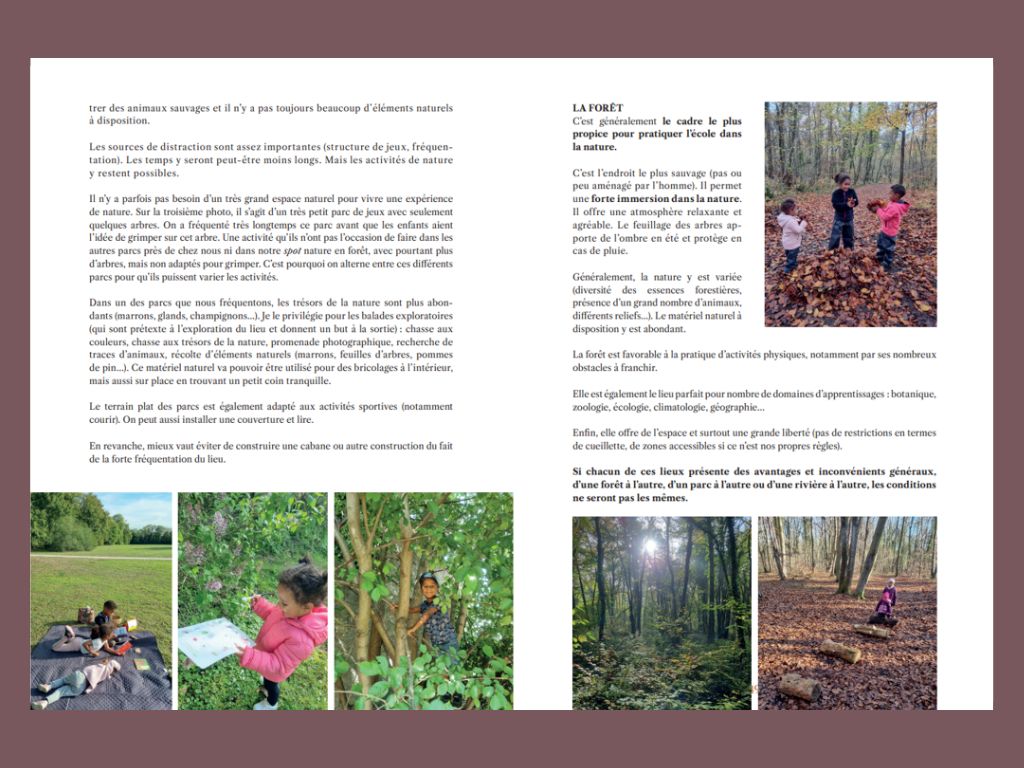 L'école de la nature