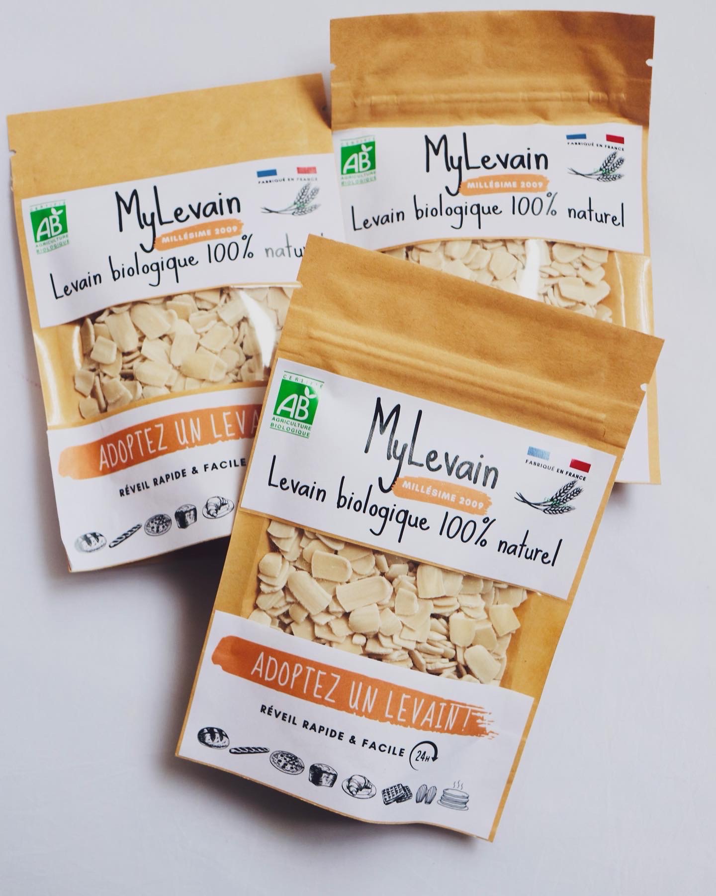 Adoptez un levain biologique 100% naturel