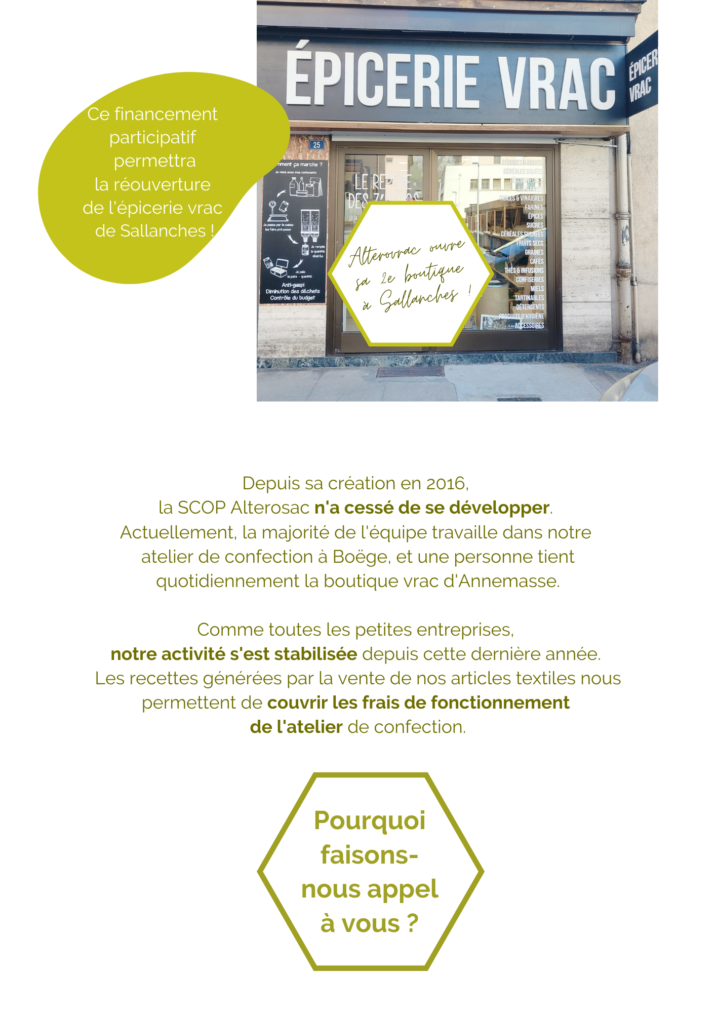 Continuons à développer le vrac