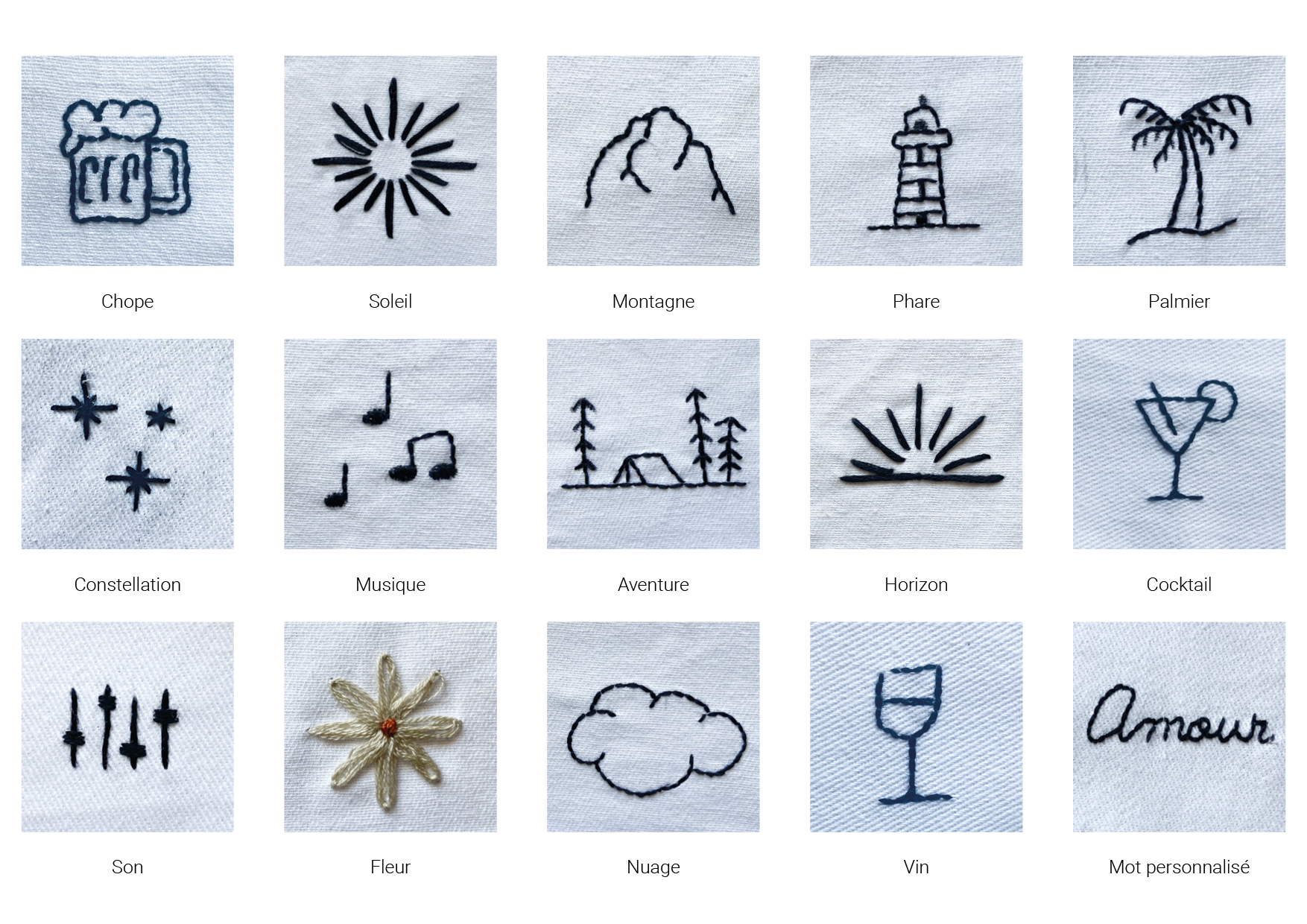 Les broderies de Meanima