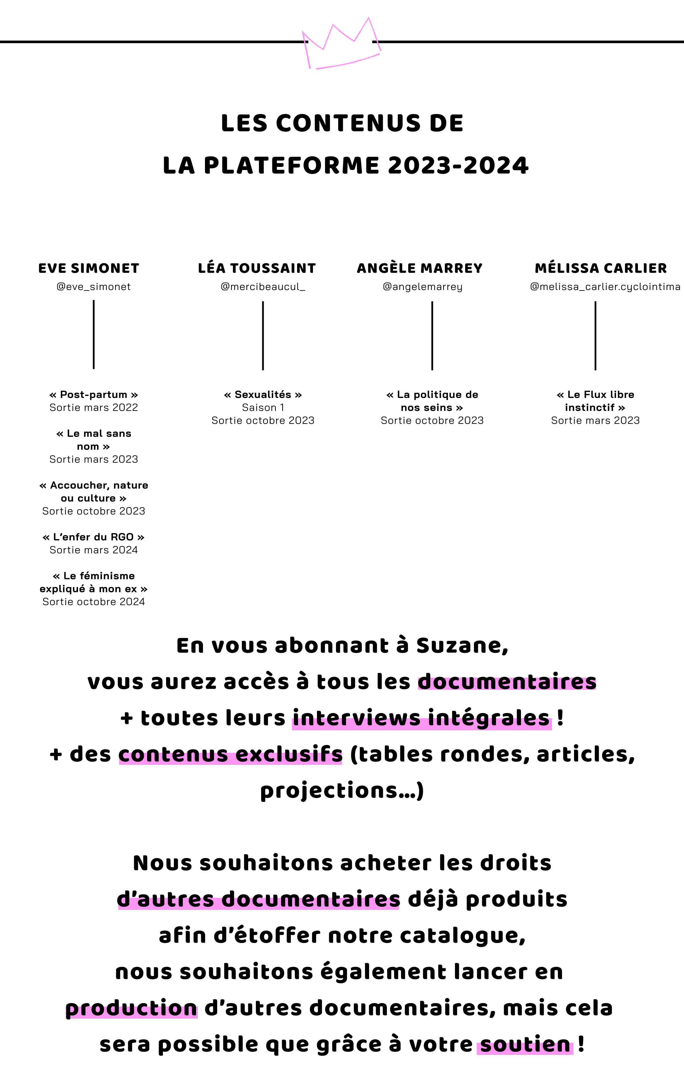 SUZANE PLATEFORME DE DOCUMENTAIRES F MININS SUZANE PLATEFORME DE DOCUMENTAIRES F MININS