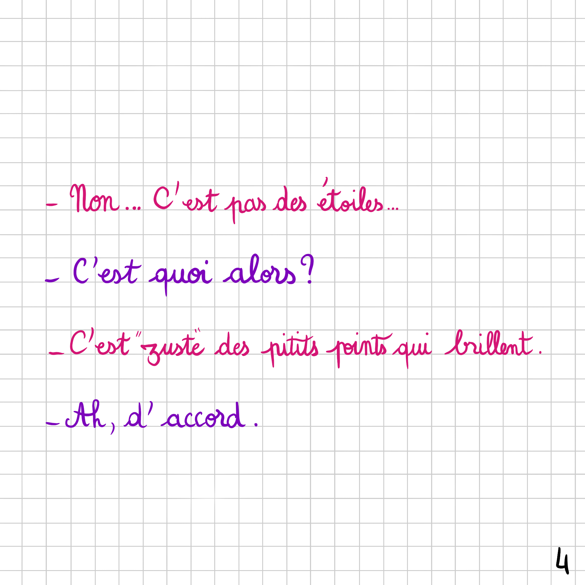 Comment on fait les étoiles