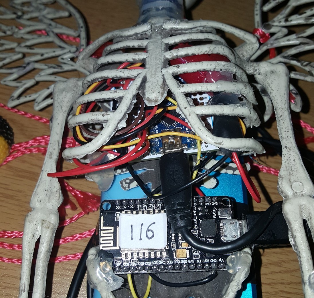 All the grisly details of Skeletony and the Halloween Doorbell of ...