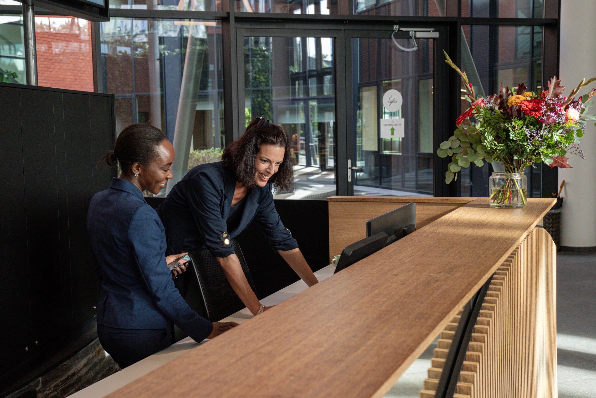 Reception services by Receptel